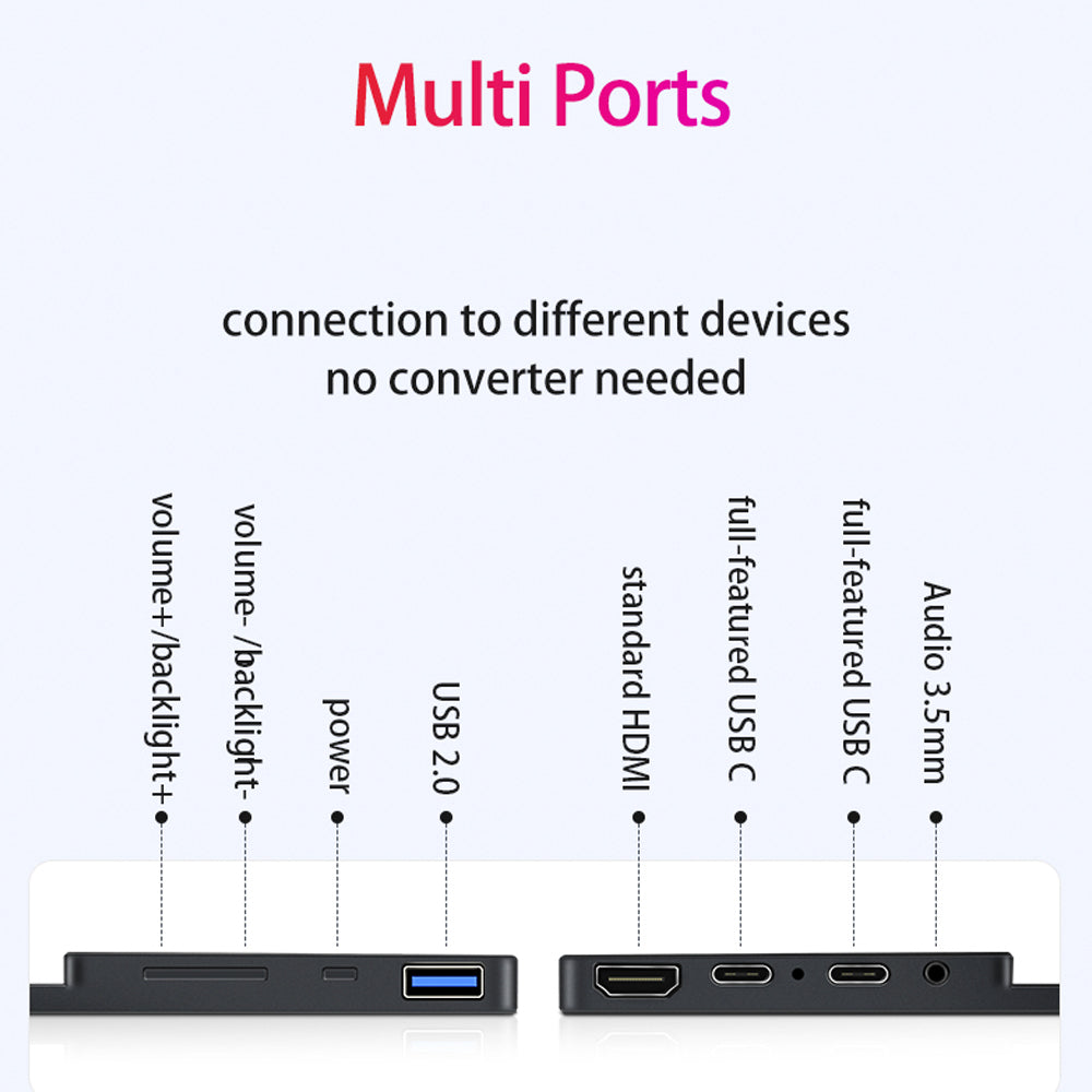 16 inch 16:10 UHD 4K Portable Monitor – CAPERAVE